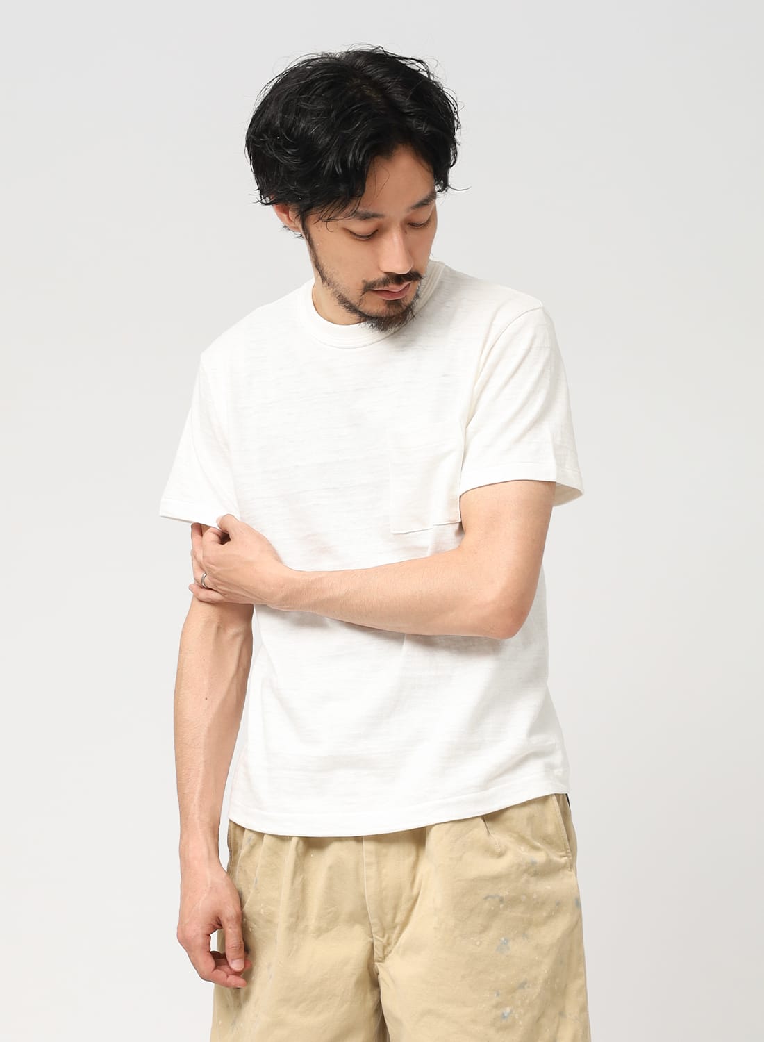 LOT 4601 POCKET TEE| Lot 4601 ポケットT Lot 4601 ポケットT| MOONLOID