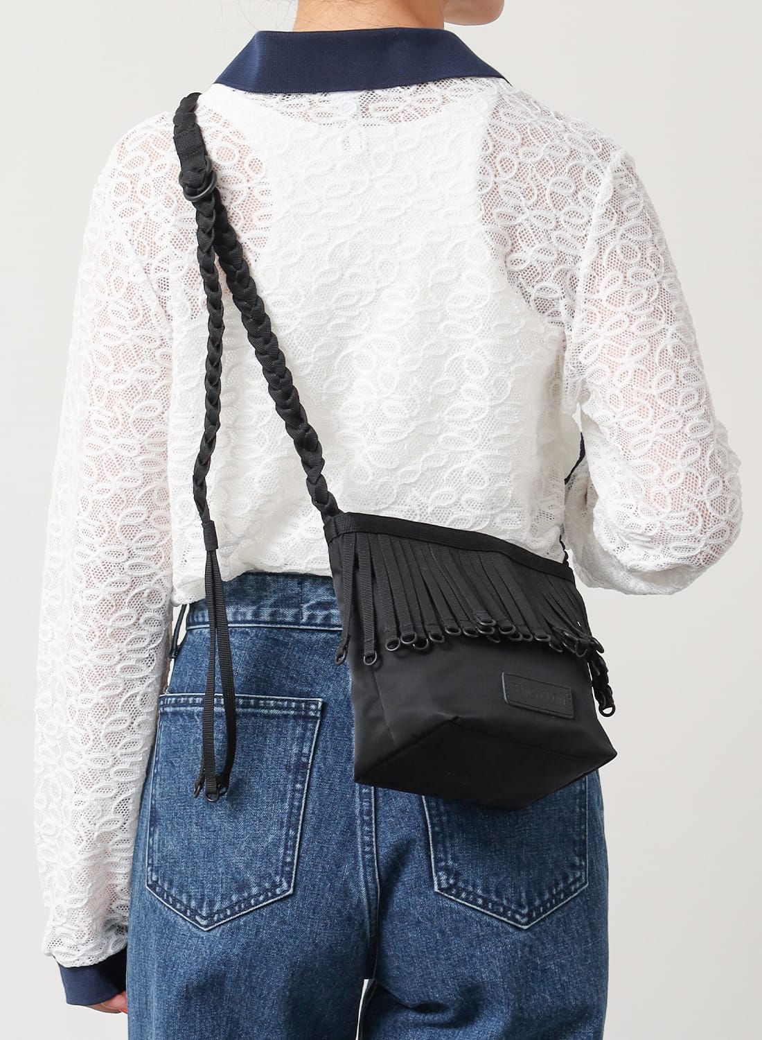 TAPE FRINGE SHOULDER BAG|【MOONLOID別注】テープフリンジショルダーバッグ【MOONLOID別注】テープフリンジ ...
