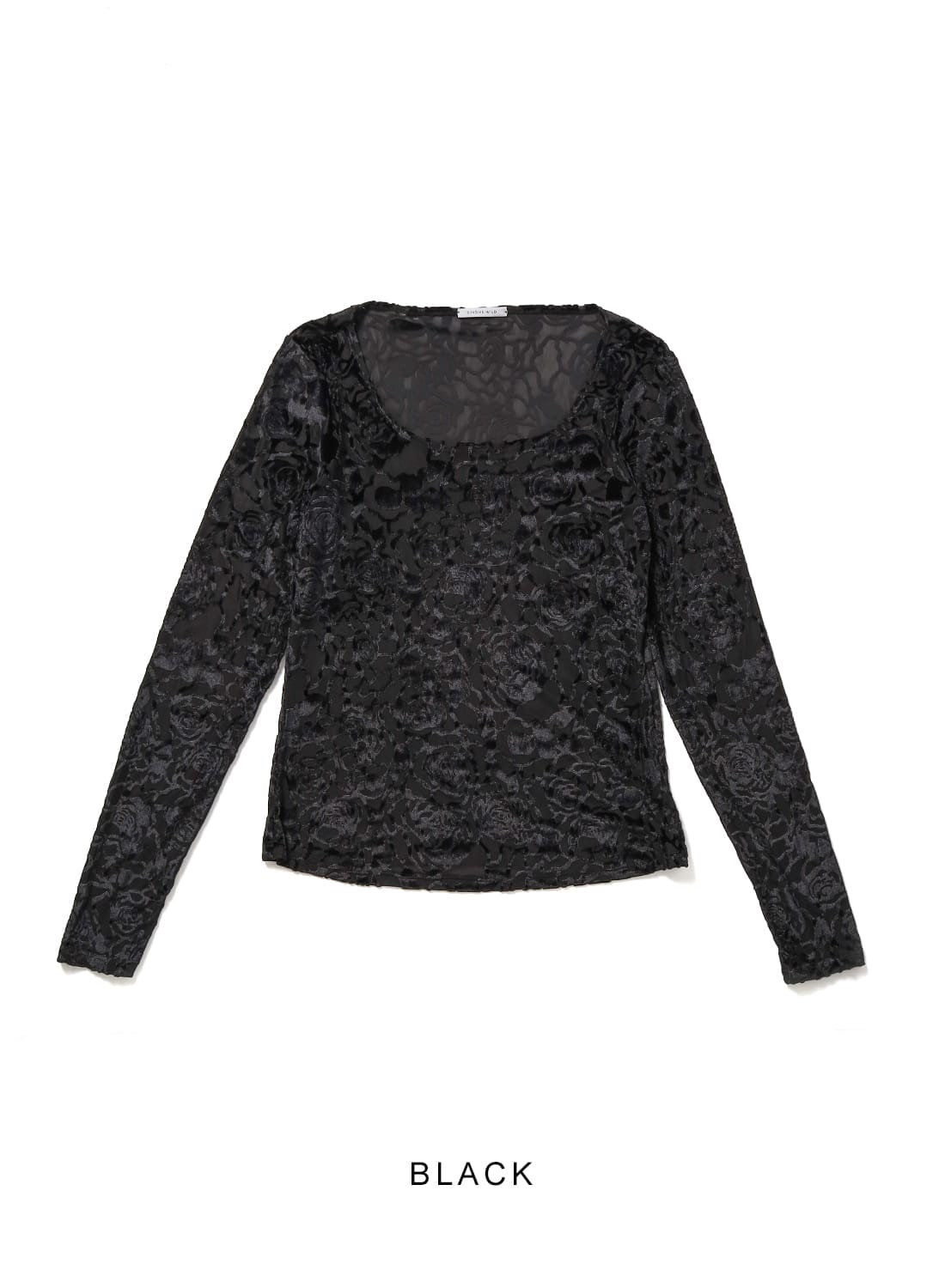 SIMONE WILD(シモーネワイルド)/ROSE DEVORE BASIC LS(ローズ デヴォレ ベーシック ロングスリーブ)/レディース トッ