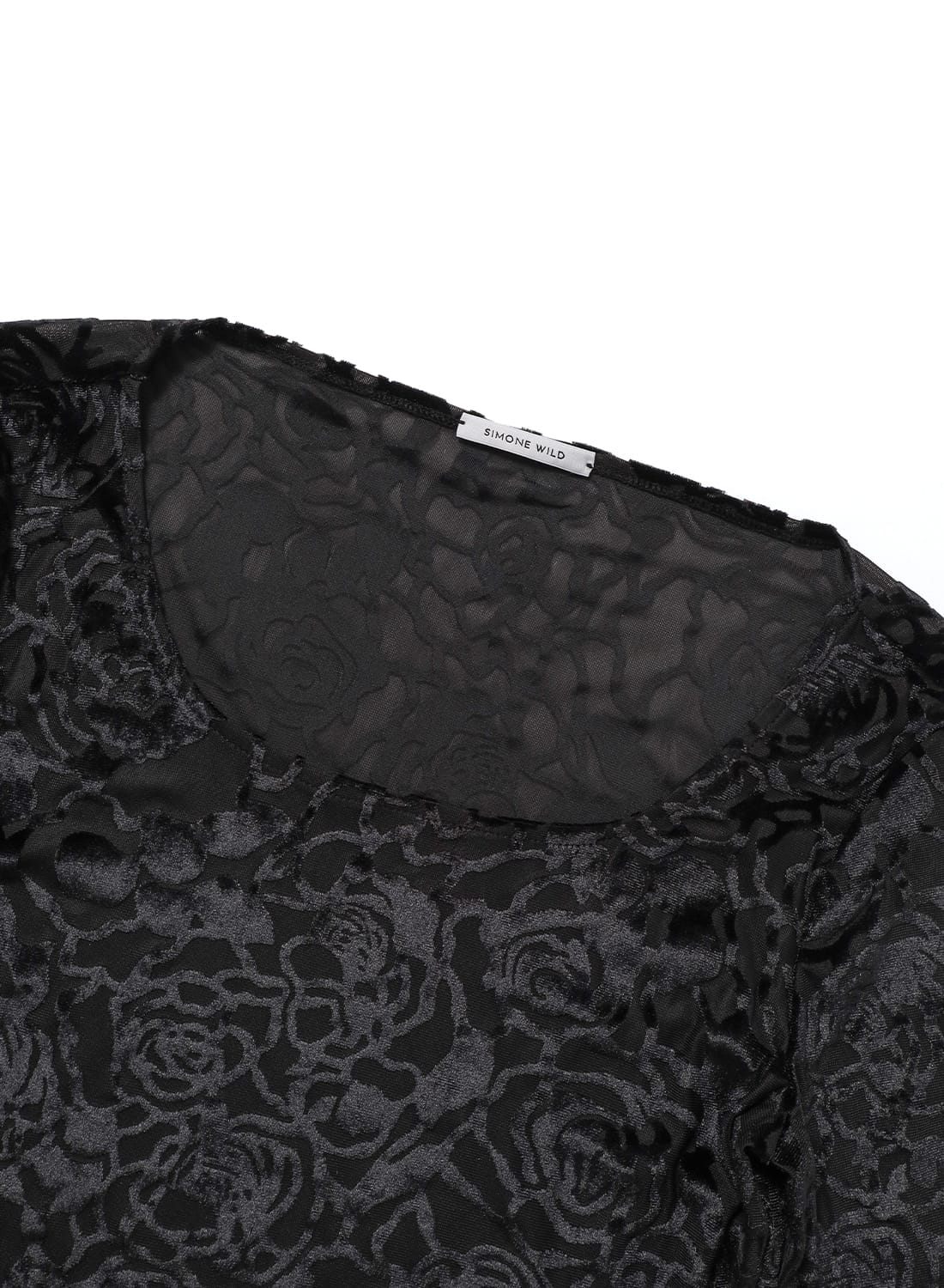 SIMONE WILD(シモーネワイルド)/ROSE DEVORE BASIC LS(ローズ デヴォレ ベーシック ロングスリーブ)/レディース トッ