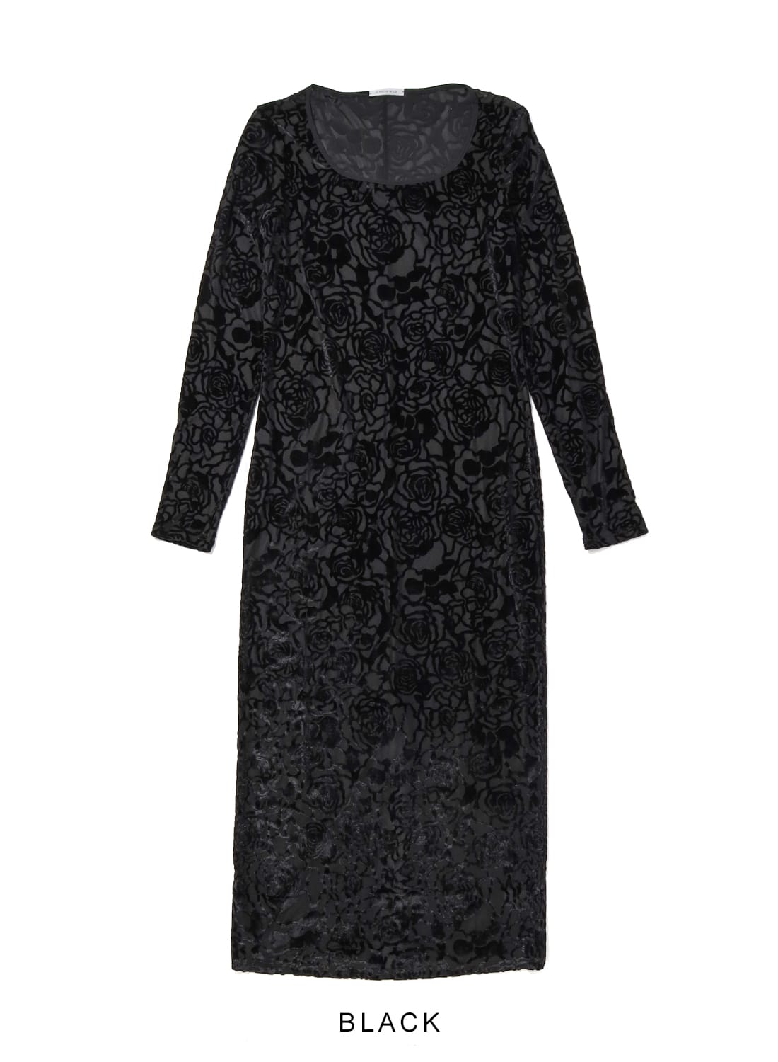 SIMONE WILD(シモーネ ワイルド)/ROSE DEVORE LONG SLEEVE DRESS(ローズ デヴォレ ロング スリーブ ドレス)